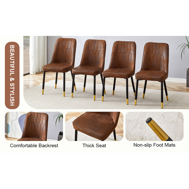 4pc dining chairs store